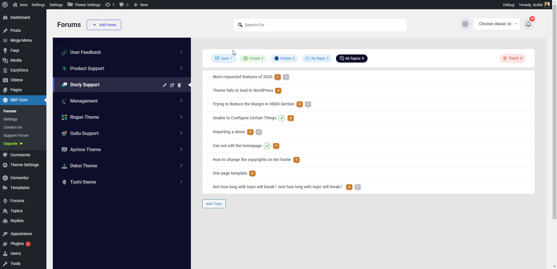 BBP Core - bbPress WordPress Plugin - Spider-Themes
